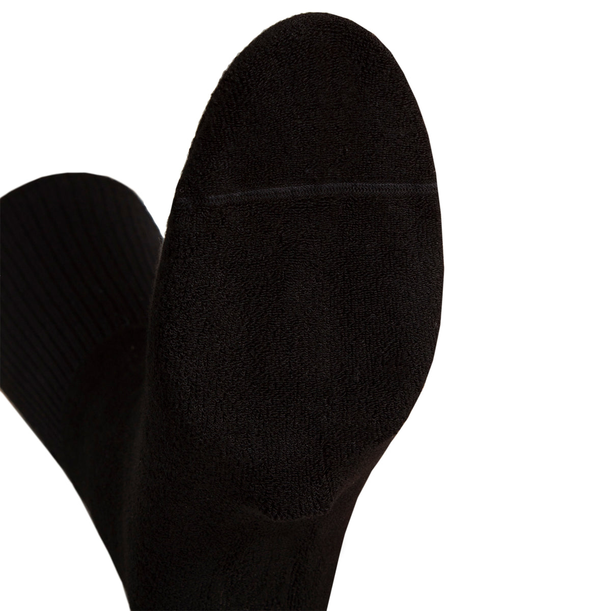 1 Pair Upside Down Inside Out Socks Black – Gentle Grip